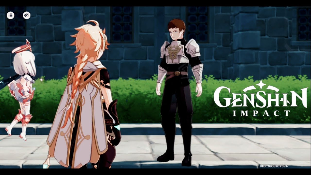 Otto Stop Wind Gliding Test Because Of Raptor|Genshin Impact| AgentZ ...