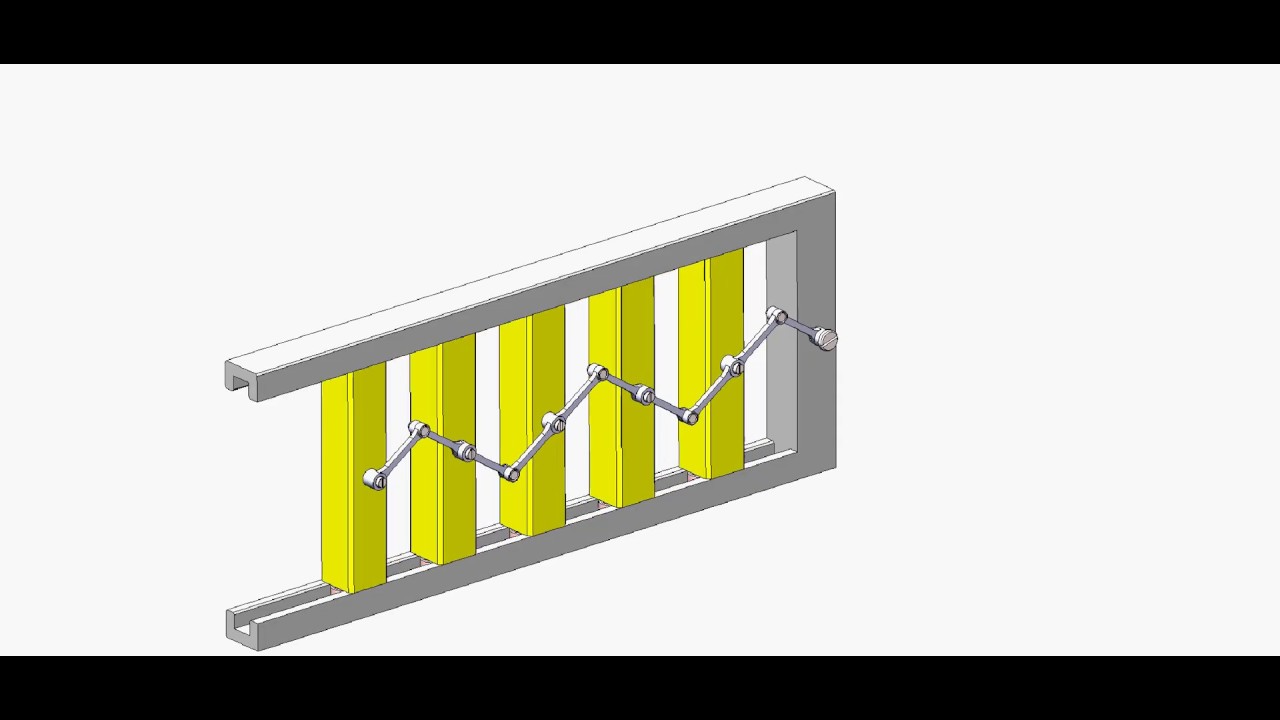 Mechanism- Linear motions -Scissors - YouTube
