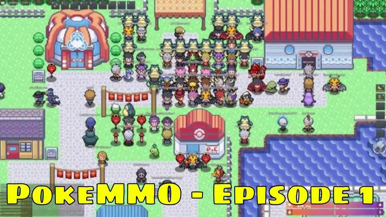 Pokemon ONLINE! PokeMMO Let's Play - Episode 1 - YouTube