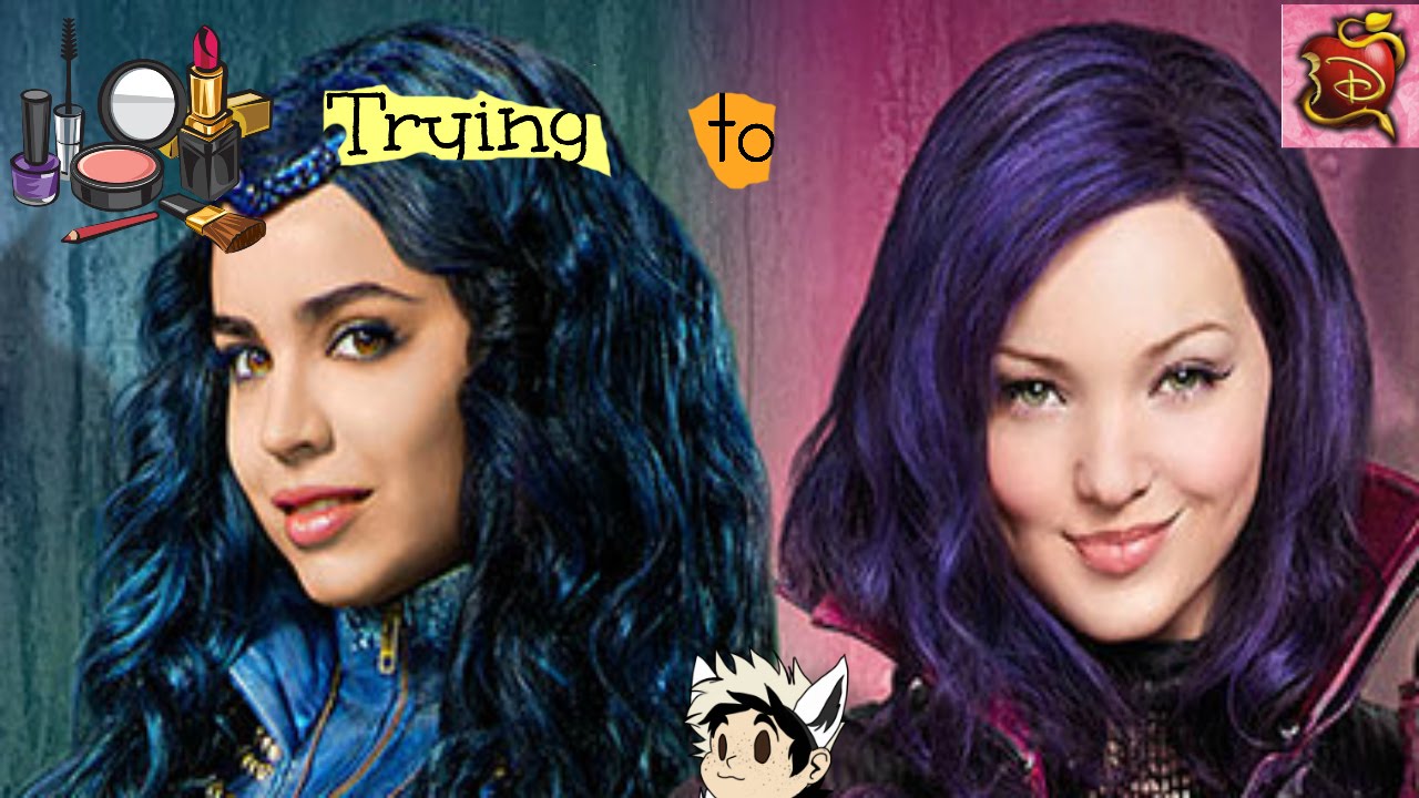 Trying To Do Descendants Make Up - YouTube