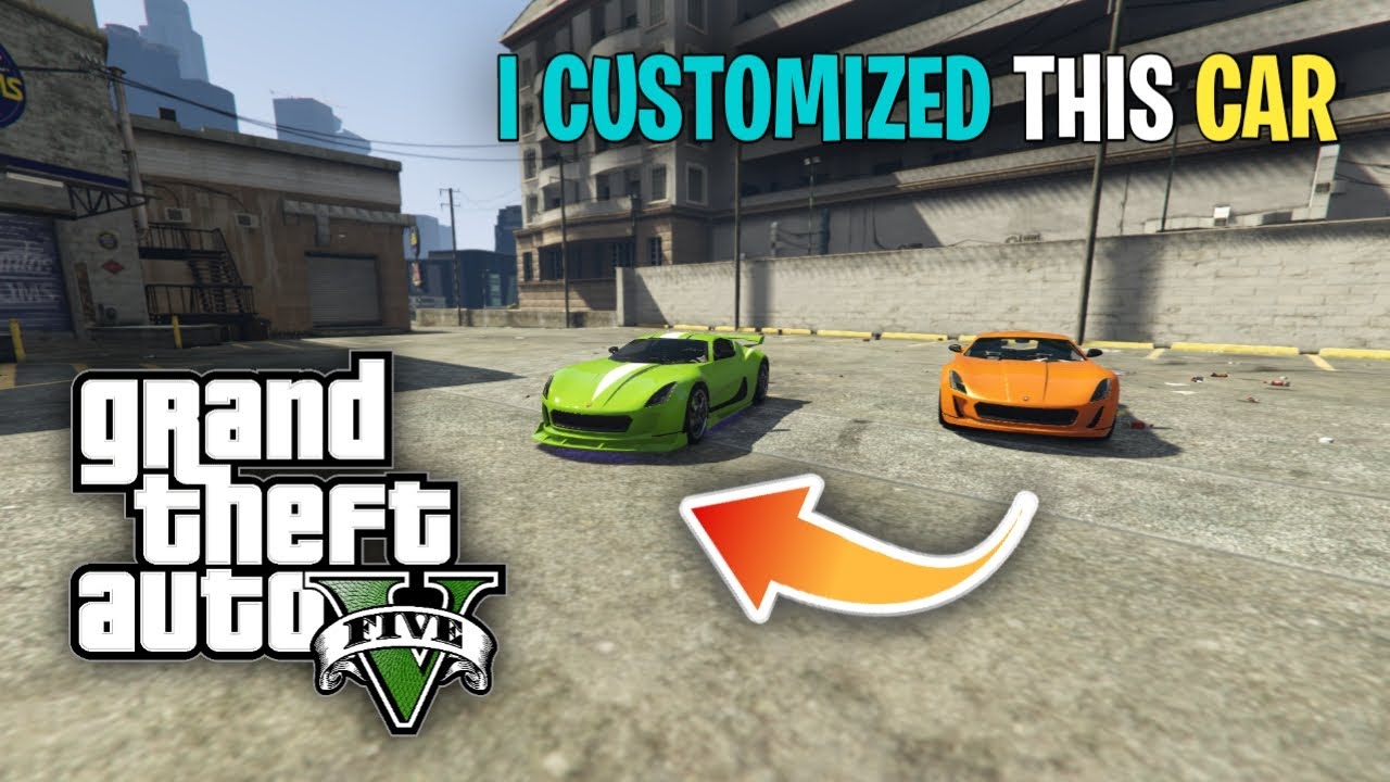 customized this normal car to super car 😮| GTA V - YouTube