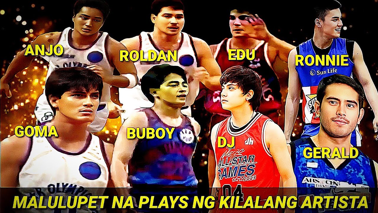 Galawang Basketball ng idolo mong Artista... STAR OLYMPICS Best Plays ...