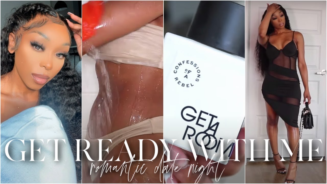 FULL GRWM: DATE NIGHT! | BODY CARE + PERFUME + MAKEUP + HAIR + OUTFIT | Ashley Devonna - YouTube