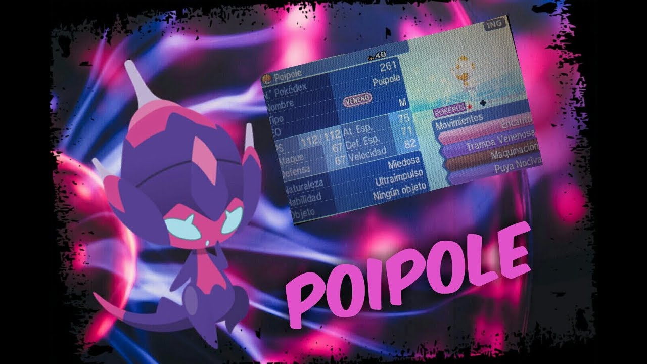 Pokemon Ultra Moon/ Poipole Shiny - YouTube