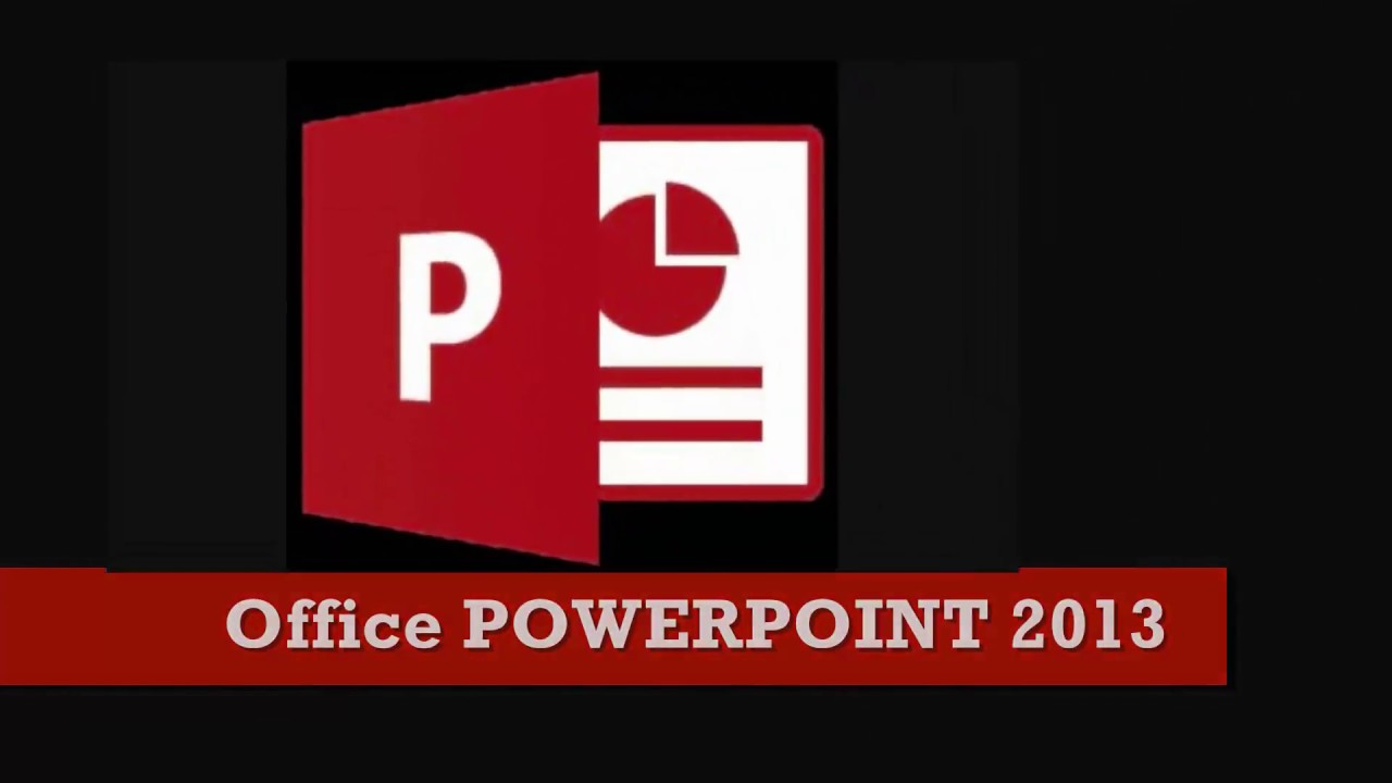 Office POWERPOINT 2013 - YouTube