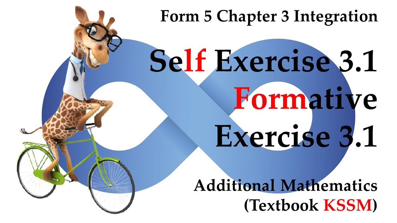 Form 5 Add Maths KSSM Chapter 3 - Integration | Self Exercise 3.1 ...