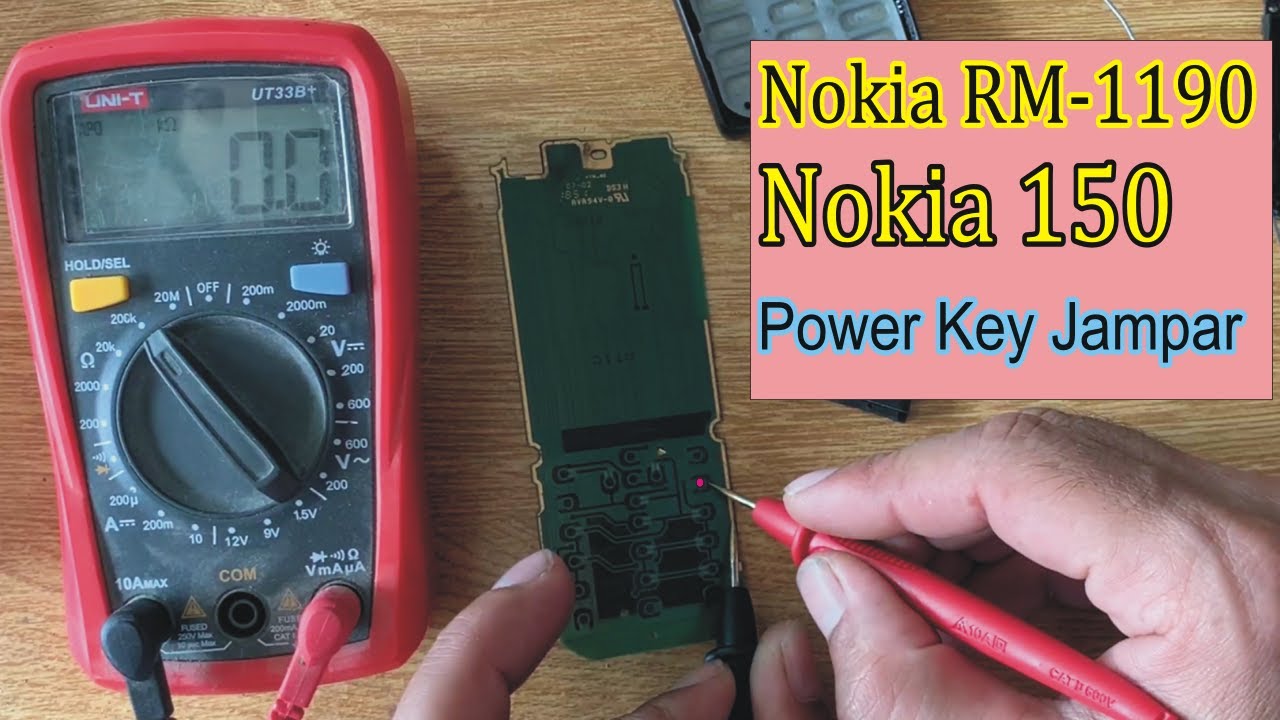 Nokia 150 rm-1190 Power Key Problem 100% Solution Easy | Nokia 150 ...