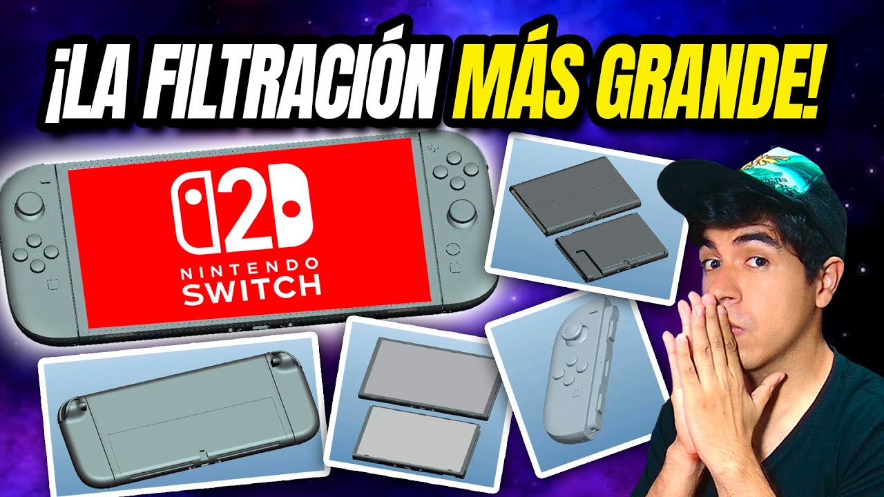 La FILTRACIÓN MÁS GRANDE desde LA FÁBRICA de Nintendo Switch 2 ...