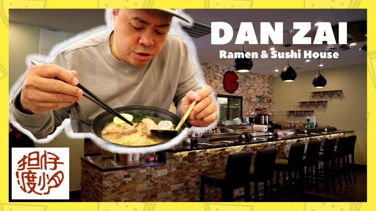Ramen & Sushi Mukbang | Dan Zai New Jersey | Vid#102 - YouTube