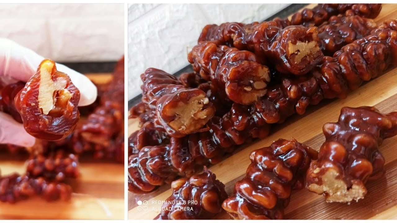 طريقة عمل الملبن التركي بالجوز سهلة ومفيدة. Turkish molasses ( Malban ...