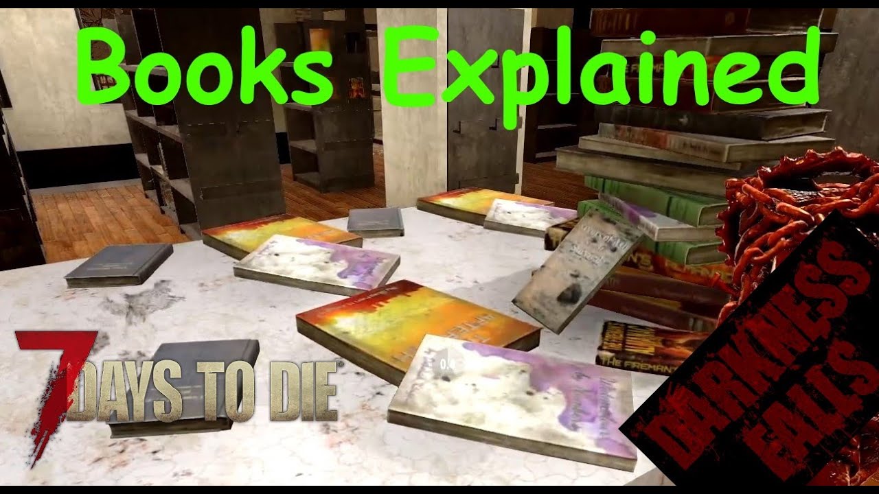 7d2d.A20 - Darkness Falls - Books & Schematics - All you need to know ...