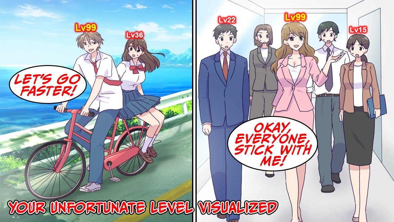 A world where your level of bad luck is visualized [Manga Dub] - YouTube