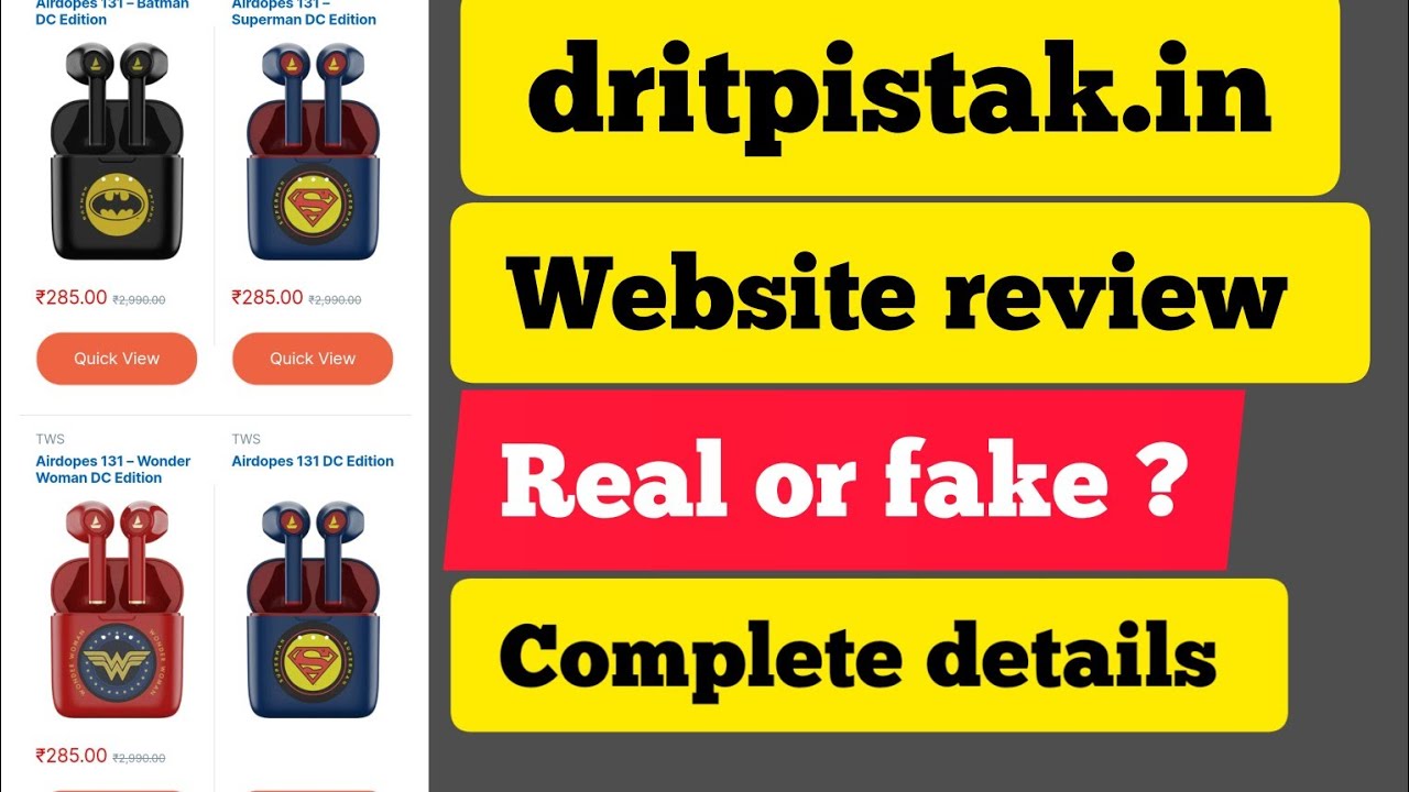 dritpistak.in website review || drit pistak website real or fake ...