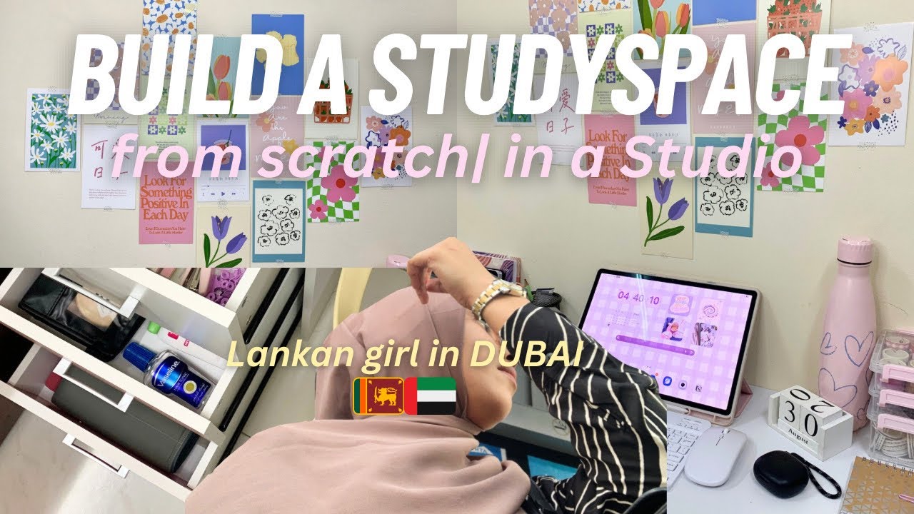 Build a NEW Study/Work space with me from scratch👩🏻‍💻|studio life in # ...