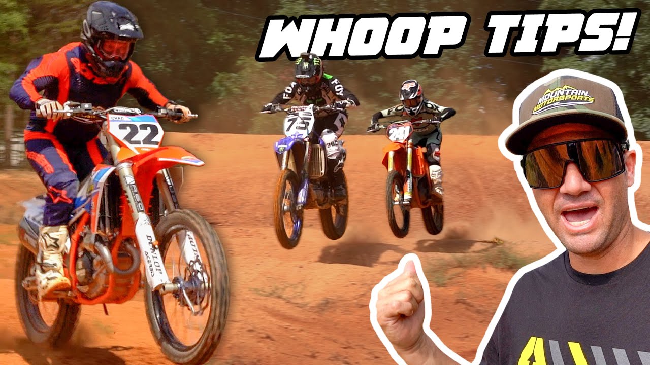Riding The Old JGR Supercross Track! Reed, Hill, Bennick Whoop Tips ...
