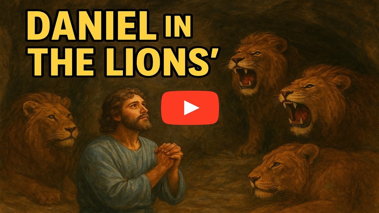 Daniel a prophet in lions den: power of faith: bible story - YouTube