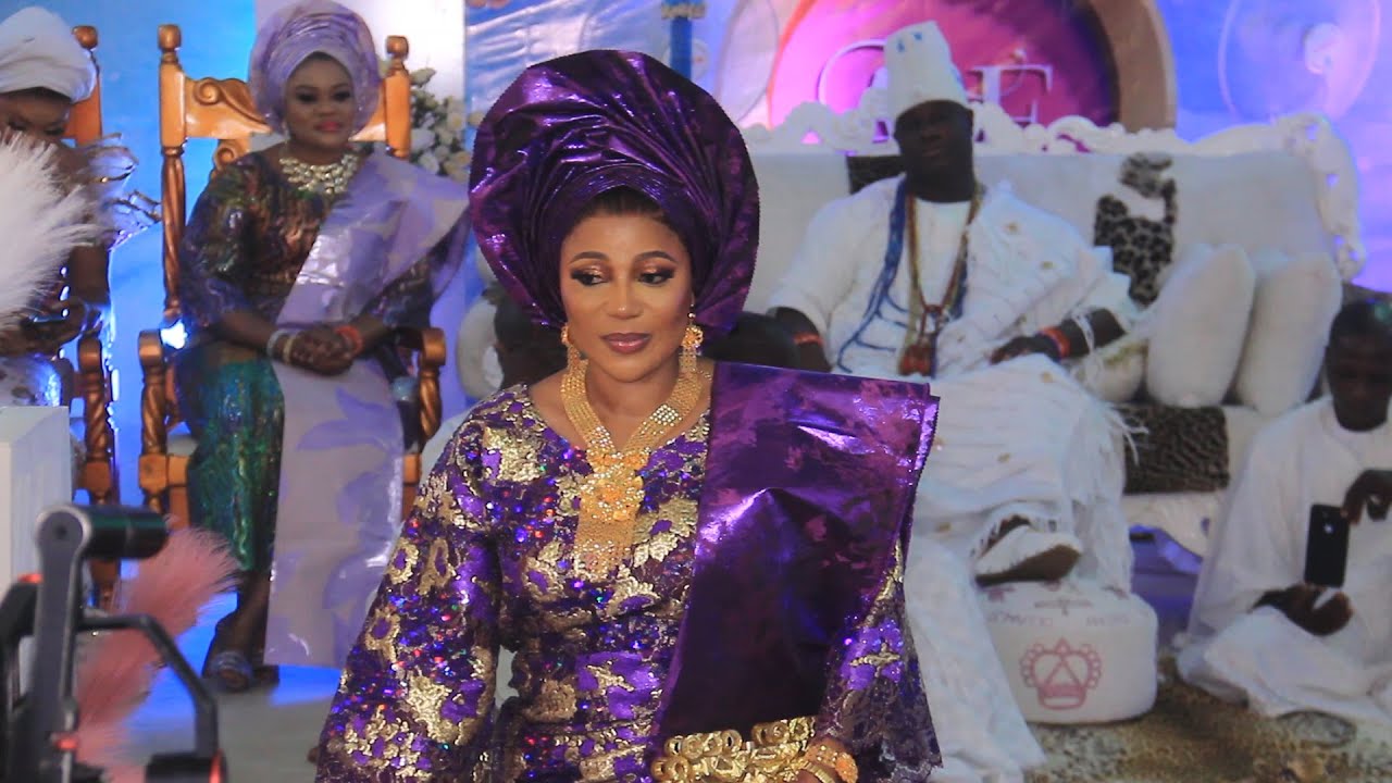 The Ooni of Ife, Oba Enitan Ogunwusi tied the knot with a princess from ...