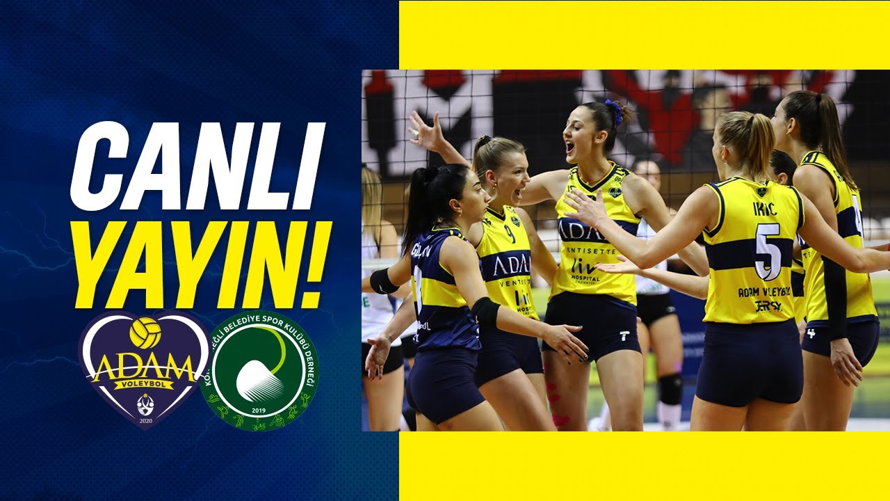 ADAM VOLEYBOL - GÜNSEVEN ŞALGAM EREĞLİ BLD. | TVF KADINLAR 1.LİGİ - YouTube