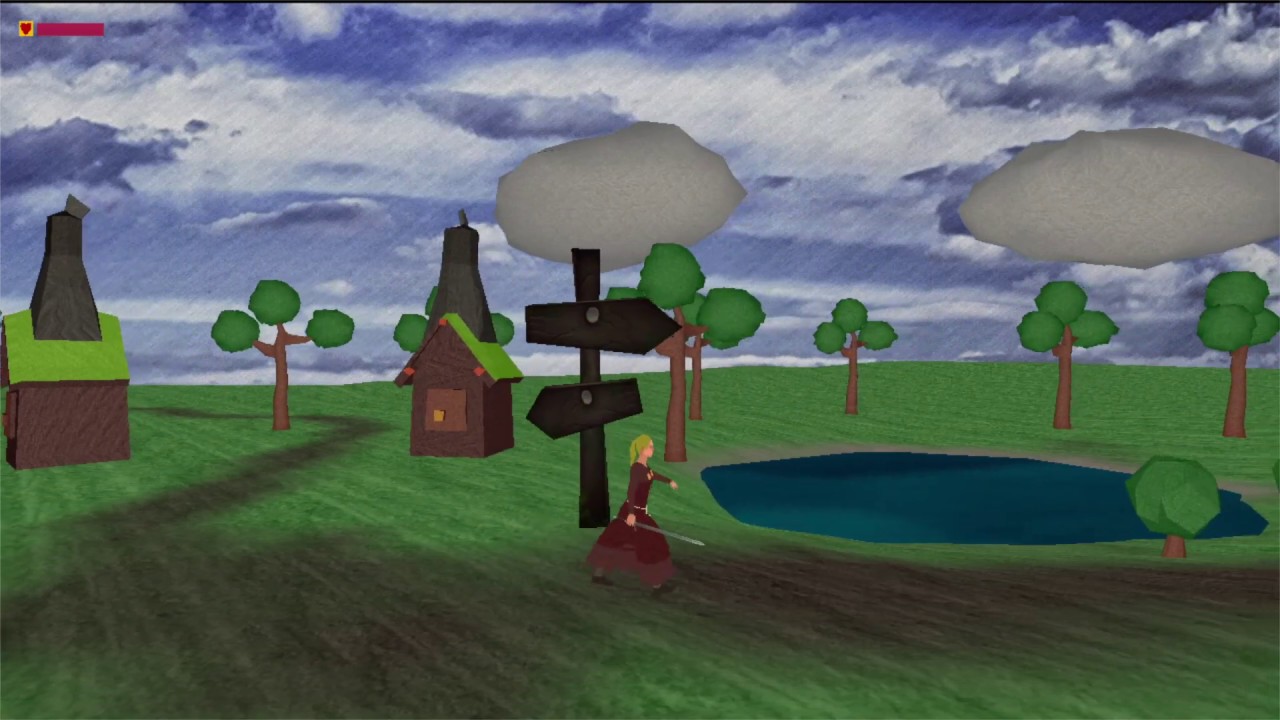 Fantasy side scroller game - YouTube