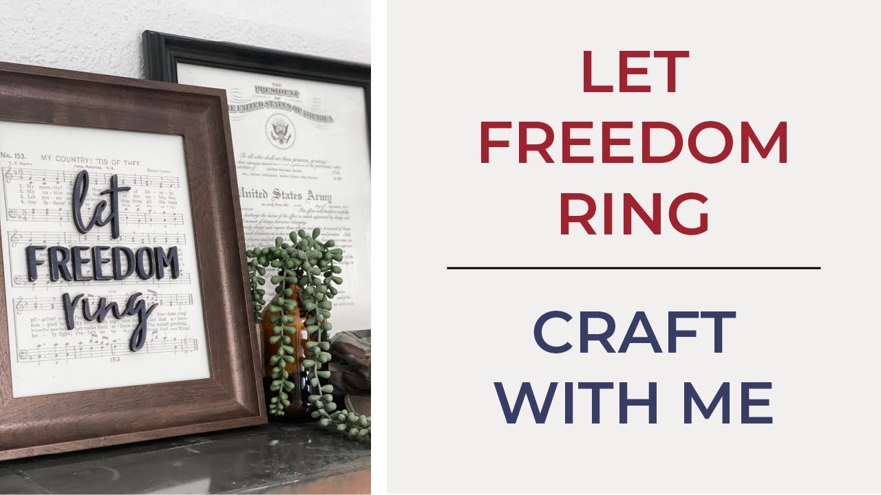 Let Freedom Ring | Craft with Me on IG Stories - YouTube