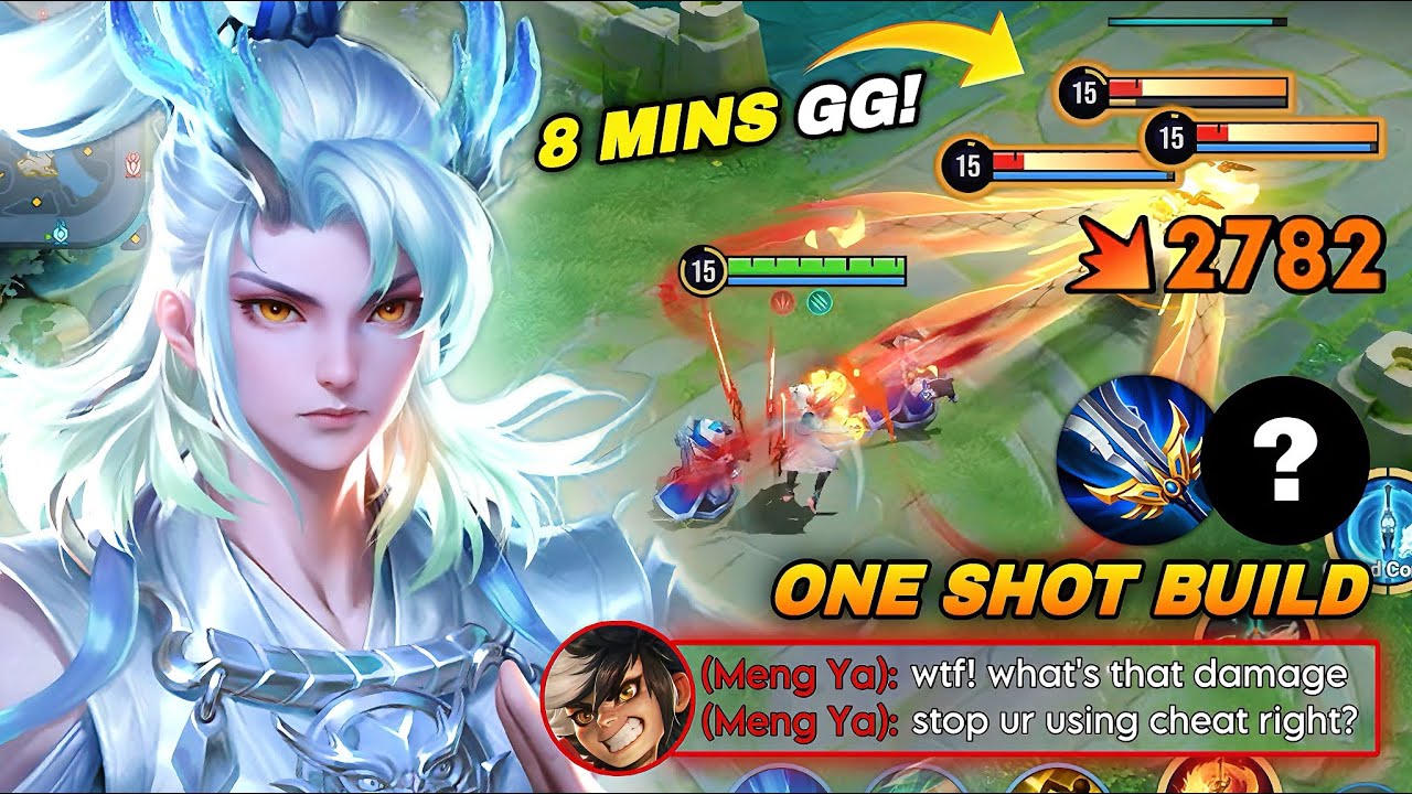 LOONG ONE SHOT BUILD CAN CARRY EASILY IN SOLO RANK & END THE GAME IN 8 ...