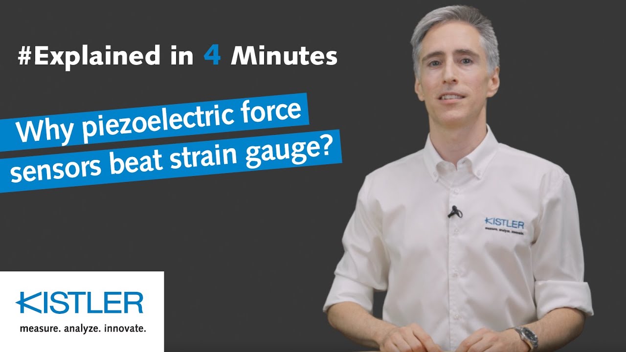 Why piezoelectric force sensors beat strain gauge! - YouTube