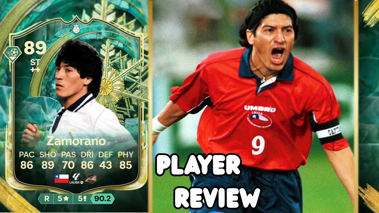 ES BUENO? IVAN ZAMORANO HEROE COMODINES DE INVIERNO 89 REVIEW | EA FC ...