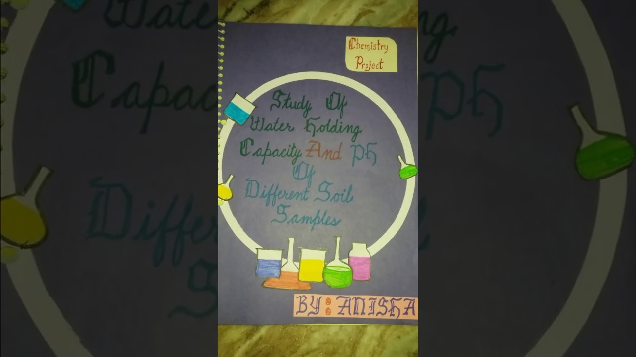 Chemistry Project File For Class 12 - YouTube