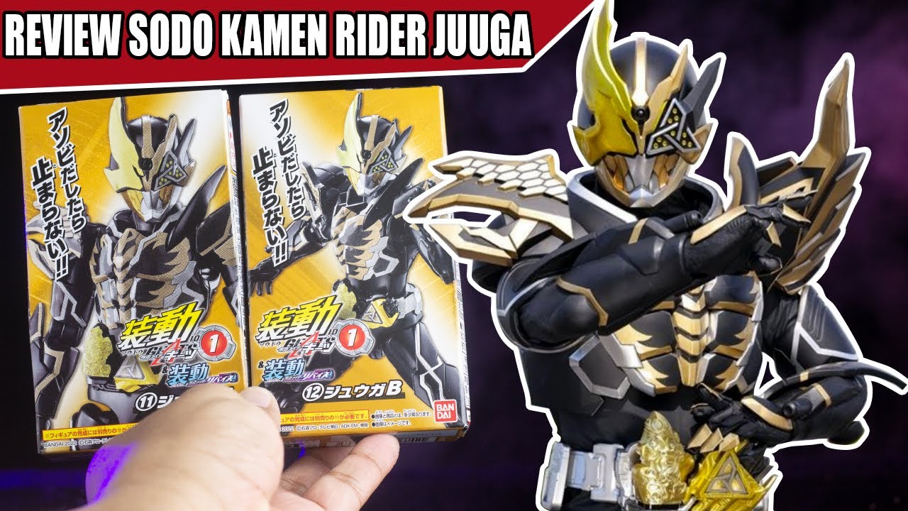 REVIEW SODO KAMEN RIDER JUUGA BUKAN SHF KAMEN RIDER JUUGA - YouTube