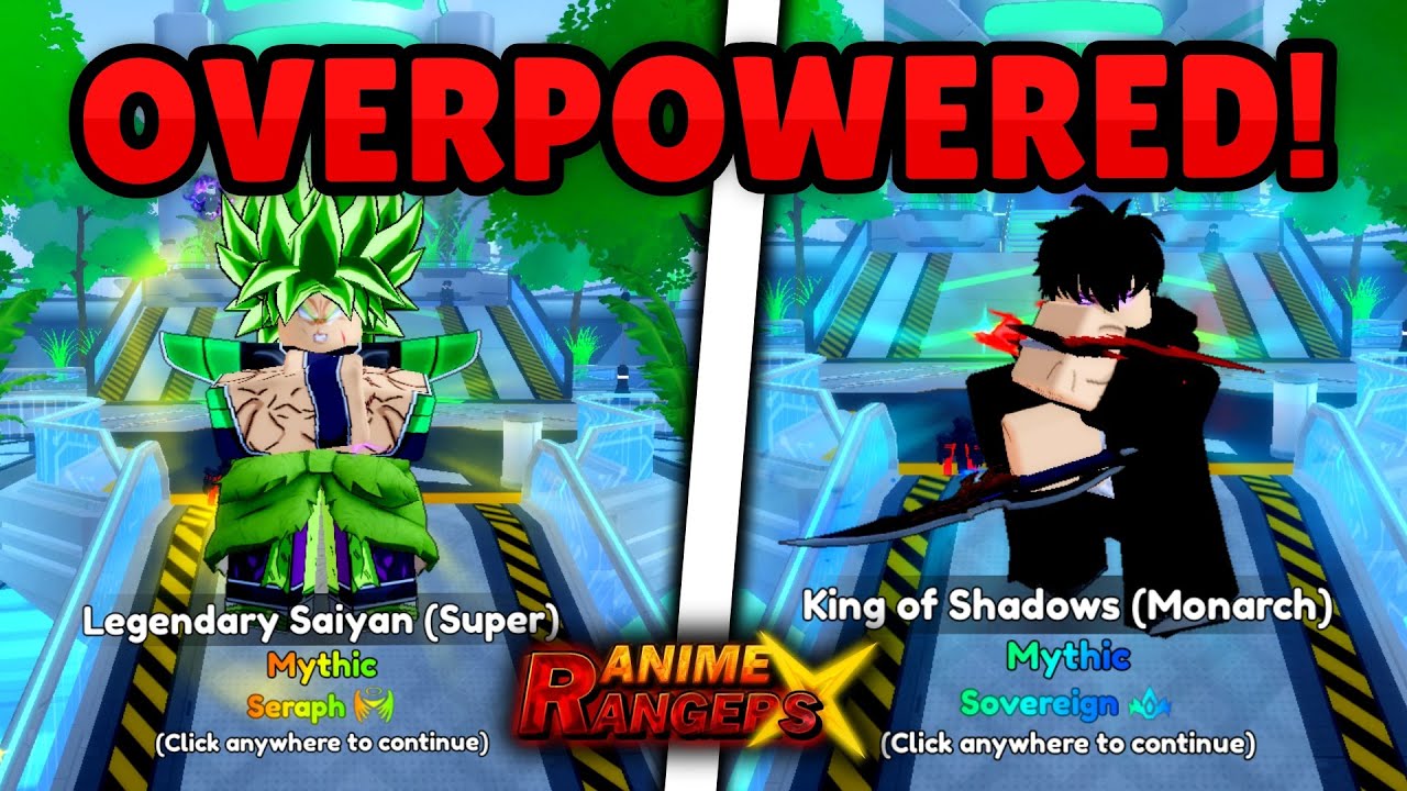 Evolving The 0.1% Sovereign Sung Jin Woo & Broly In Anime Rangers X ...