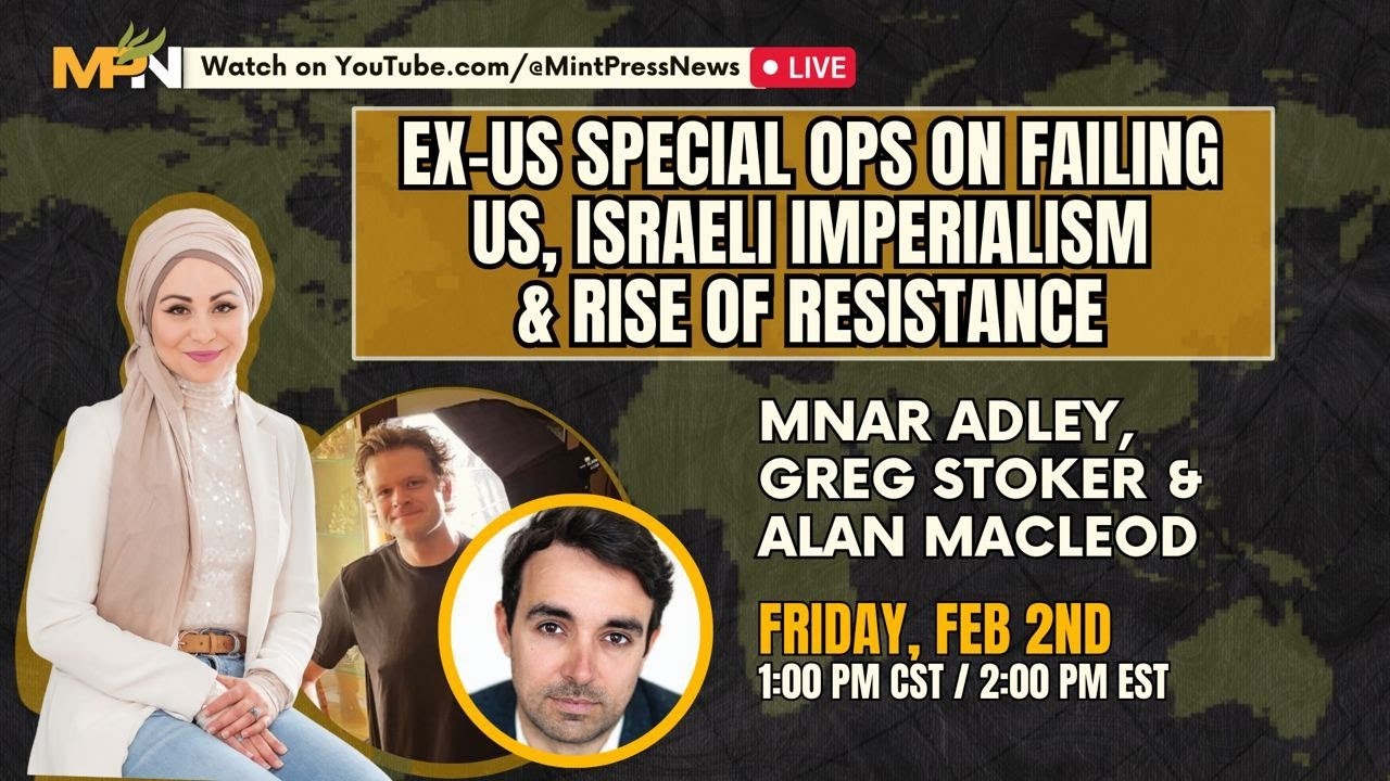 Ex-Special Ops Greg Stoker on US, Israeli Imperialism - YouTube