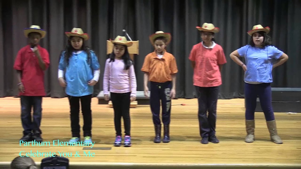 "Celebrate You & Me" at Parthum Elementary - YouTube