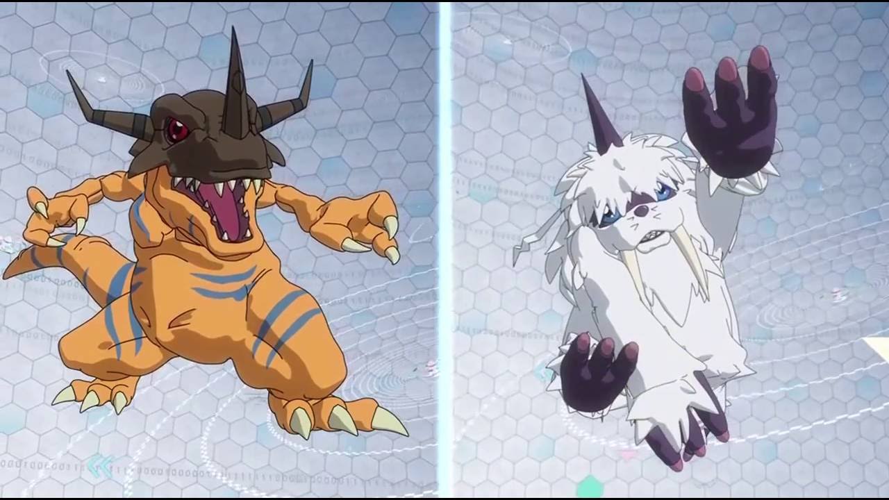 Greymon & Ikkakumon (Tri Version) - YouTube