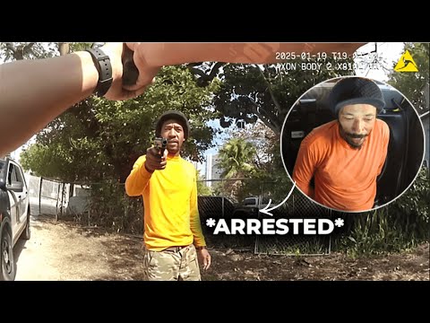 Crazy Guy On Police Ride-Along Brings Loaded Gun