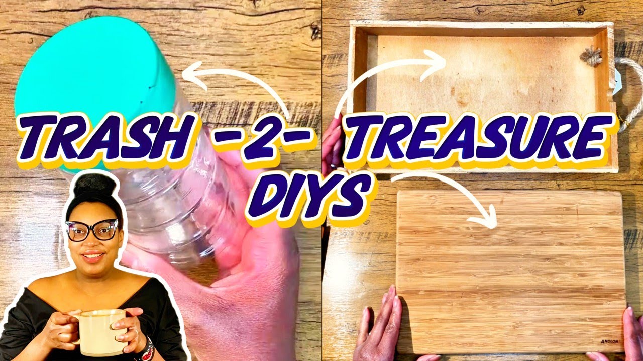 You won't believe what I made using my trash | Budget kitchen Decor ...