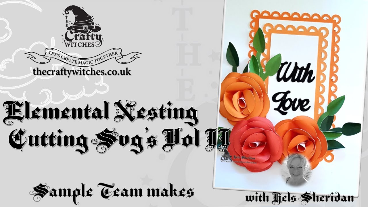 Elemental Nesting SVG's - Sample Team makes with Hels Sheridan - YouTube