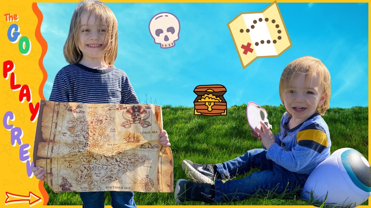 Treasure Map Adventure Hunt that leads to a Secret Candy Toy Surprise ...