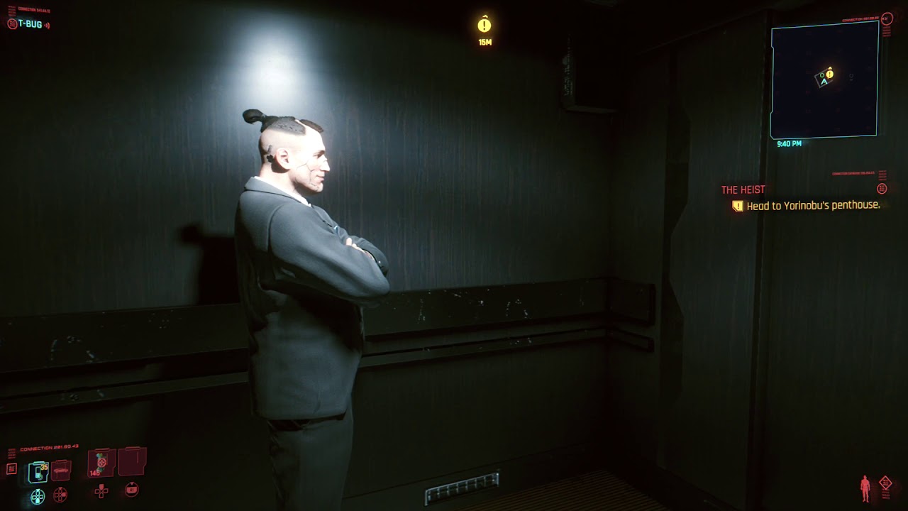 Jackie's Elevator Joke During Heist | Cyberpunk 2077 - YouTube