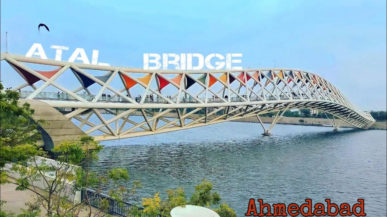 Atal Bridge Ahmedabad #video #ahmedabad - YouTube