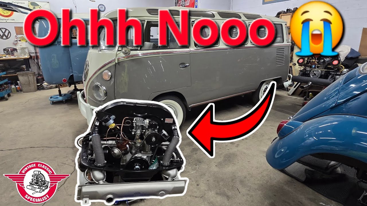 VCS Vintage VW Restoration shop daily update, Episode 599, Out with the ...
