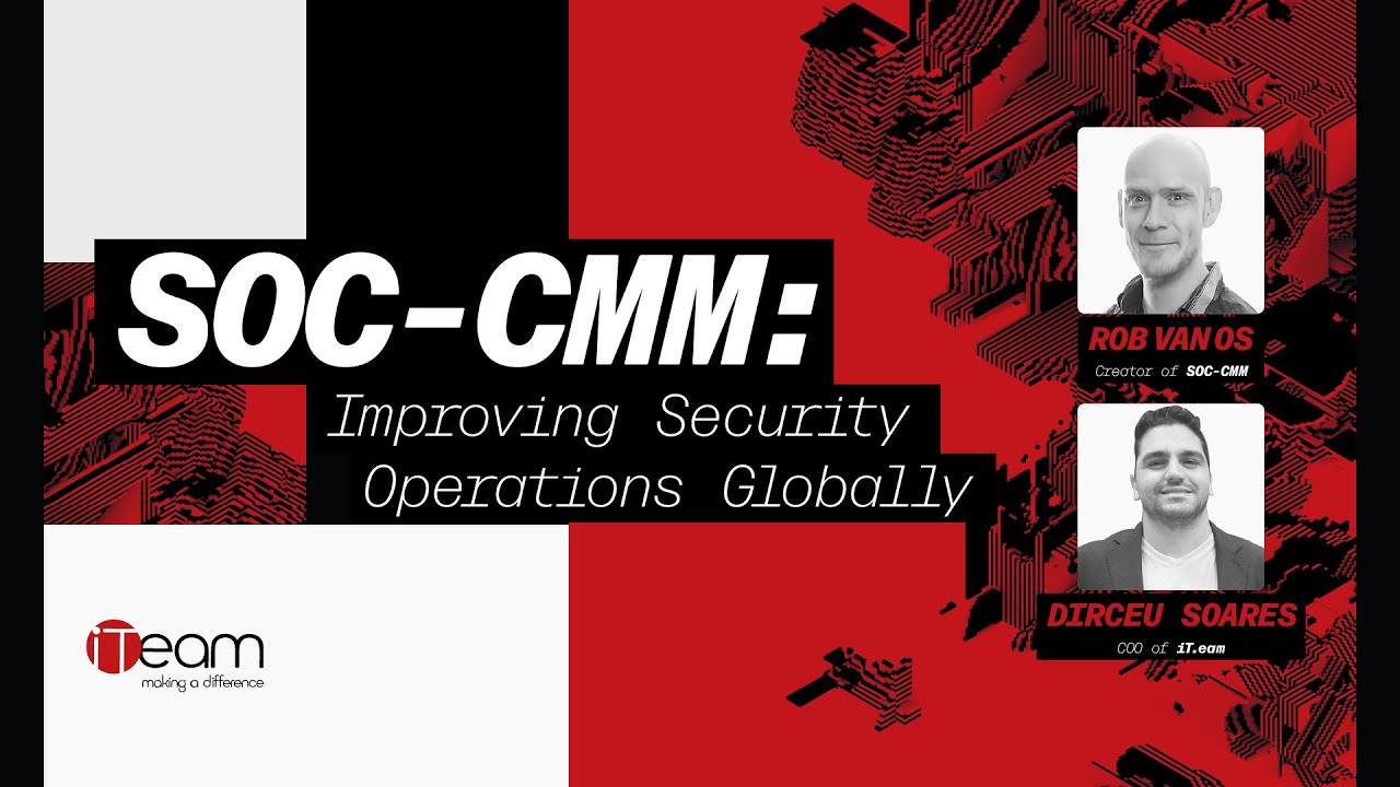 iT.eam | Webinar | SOC-CMM: Improving Security Operations Globally ...