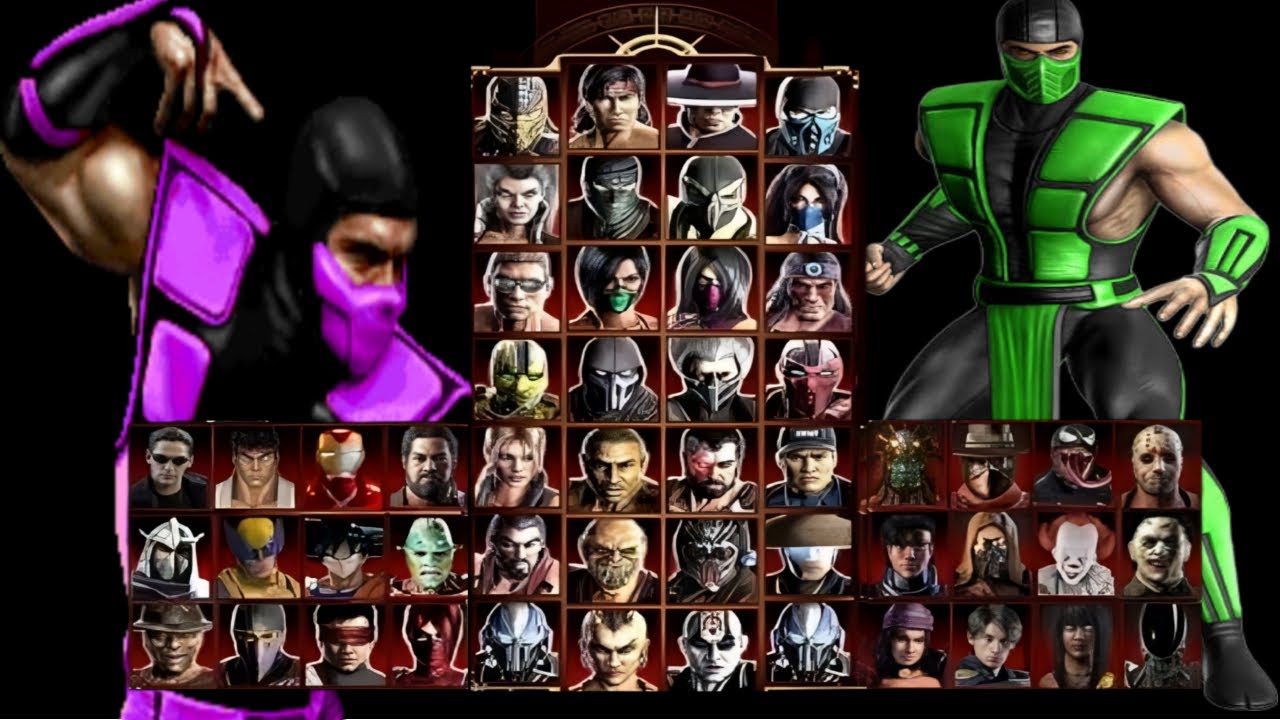 Mortal Kombat 9 - RAIN & REPTILE UMK3 MOD - NEW Medium Tag Ladder ...