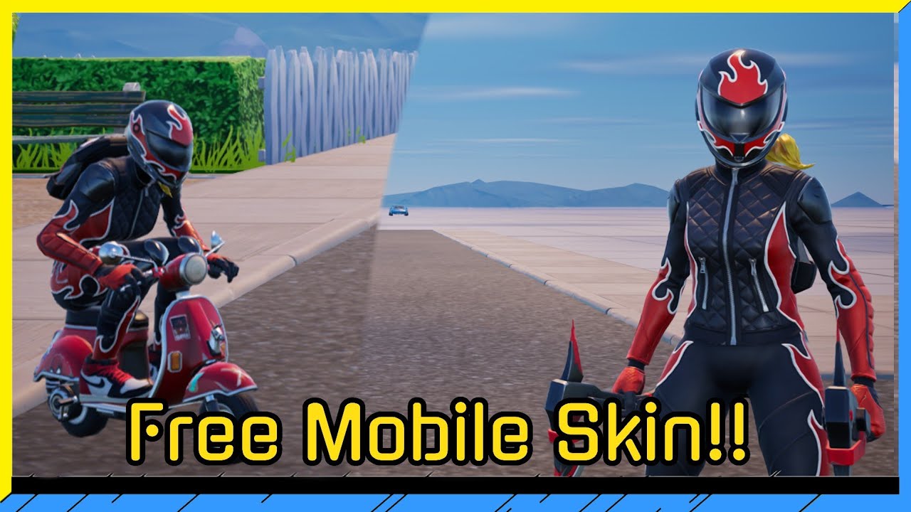 A New Free Skin in Fortnite!!?? (Mobile) - YouTube