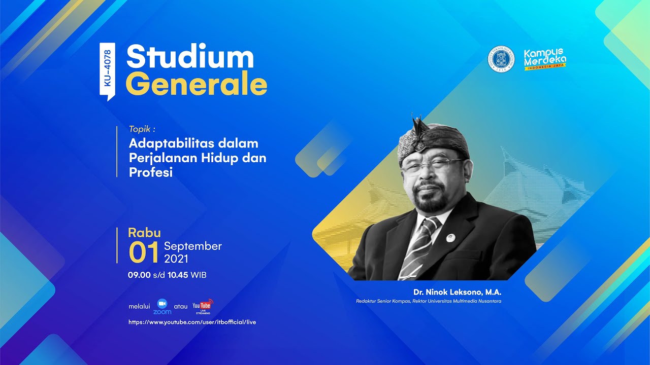 SG KU-4078 : Dr. Ninok Leksono, M.A. - YouTube