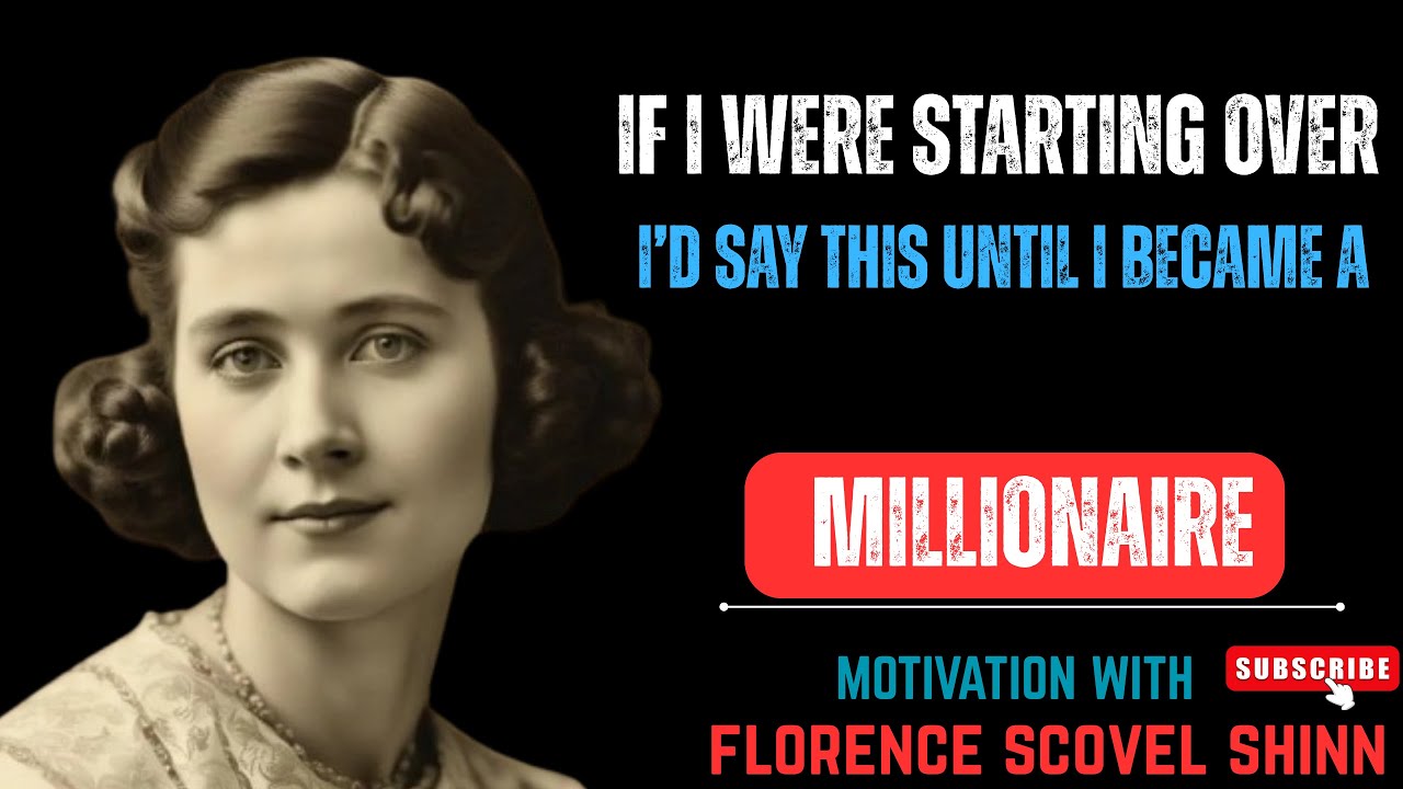 Speak Wealth Daily and Attract Abundance | Florence Scovel Shinn - YouTube