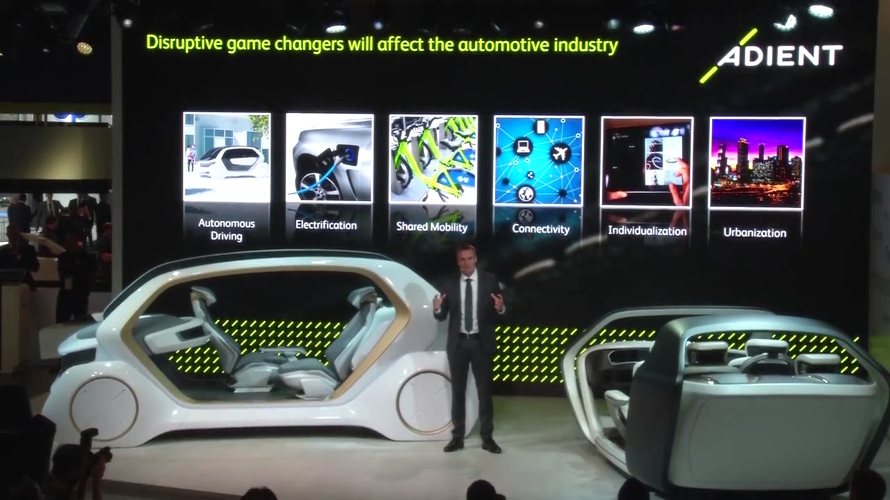 Adient at IAA 2017: Developing the seats of tomorrow - YouTube