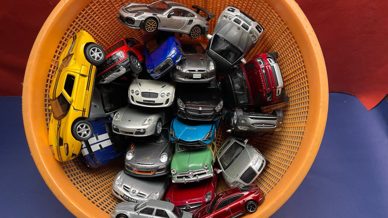 Basket Full of Diecast Model Cars - YouTube