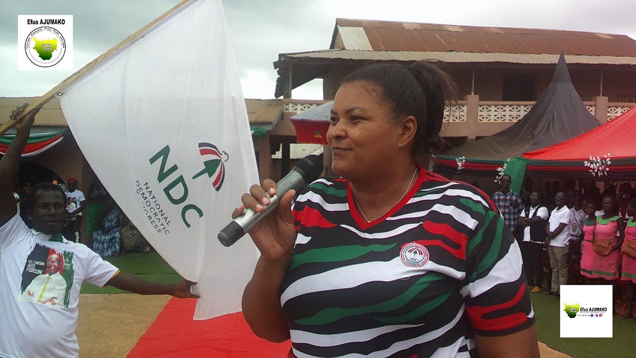 NDC running mate Prof. Jane Naana Opoku Agyeman meets Ajumako-Enyan ...