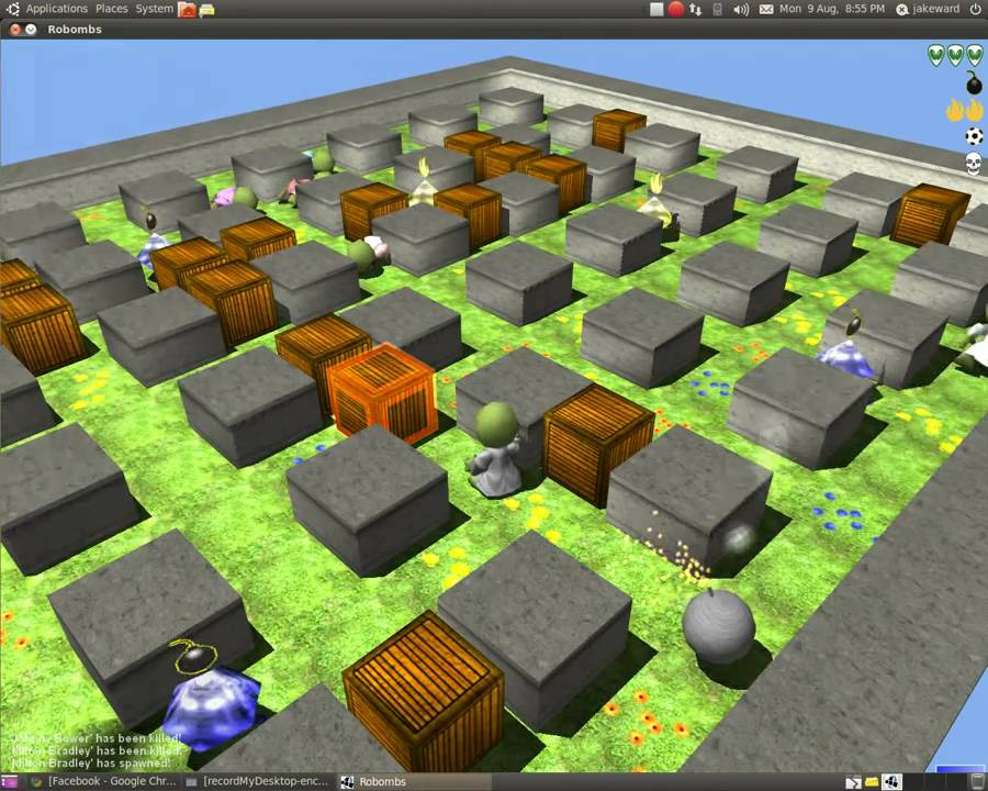 Gaming In Linux : Robombs - YouTube