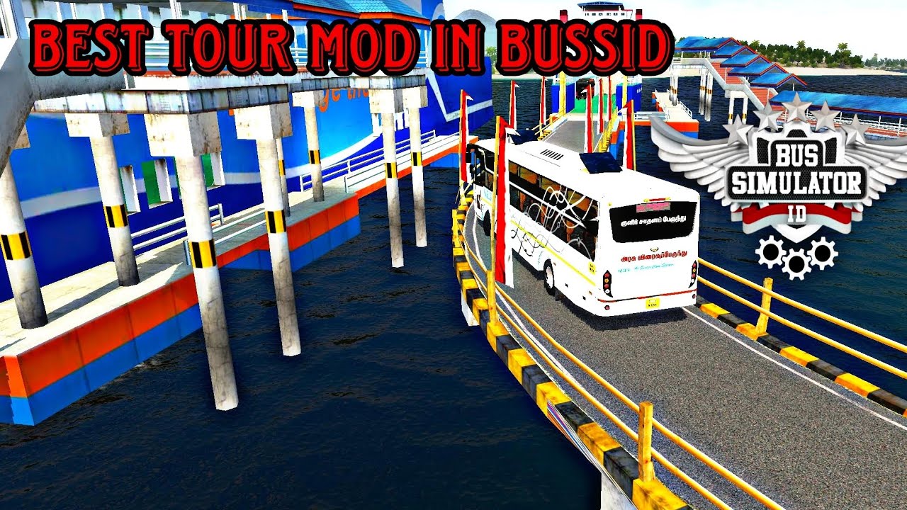 Bus tour mod and beautiful location in bussid 🚌🚍 ||Bus simulator ...